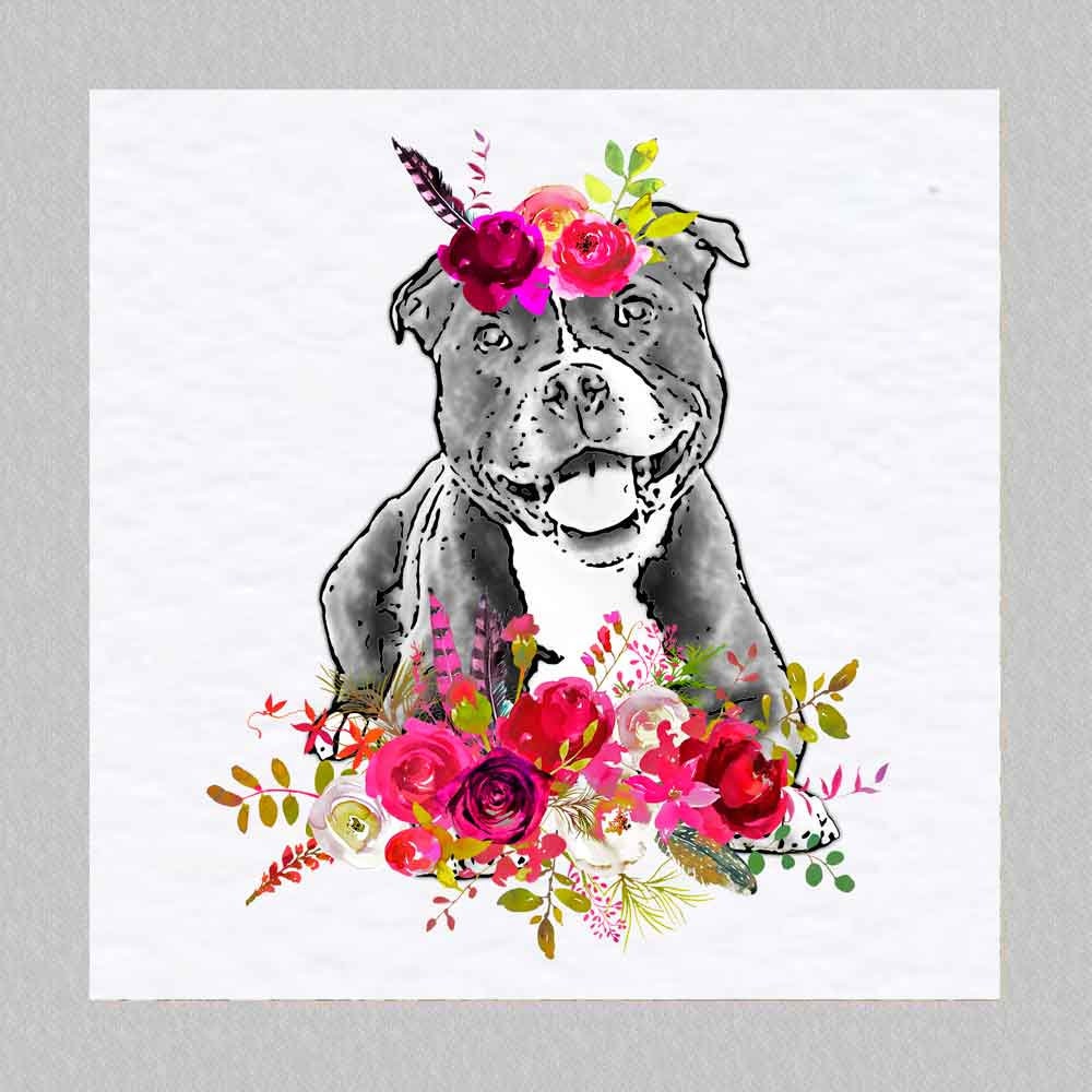 Staffordshire Bull Terrier Card Staffie Staffy Card - Etsy UK