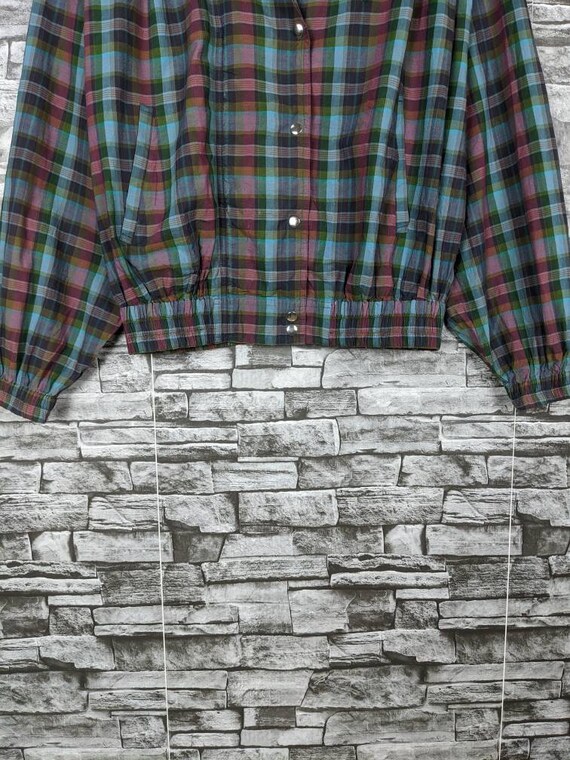 Vintage 90s Christian Dior Check Plaid Tartan Light Z… - Gem