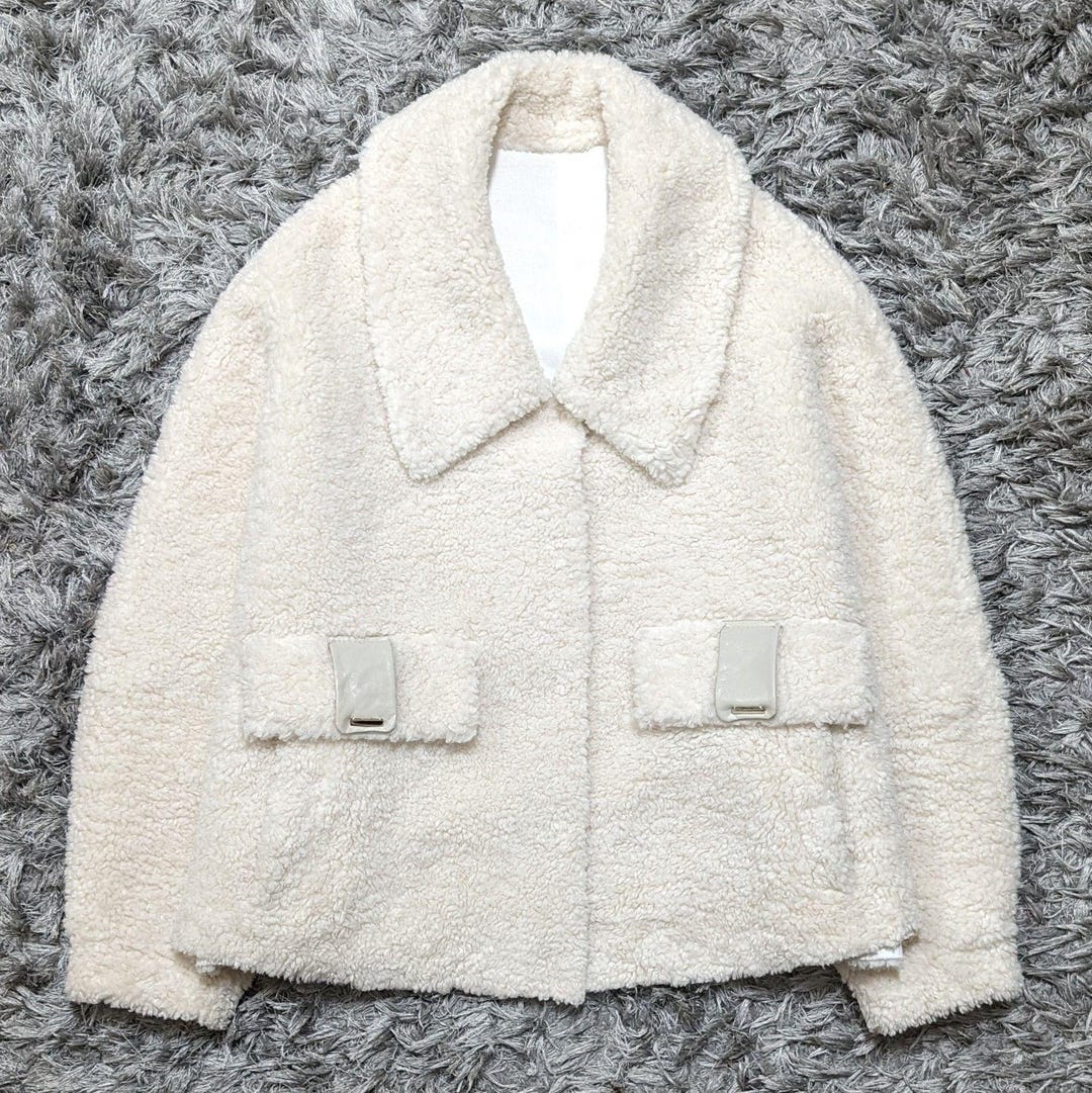 Vintage Aleksandar Skoric Sasa Design Sherpa Fur Jacket Outerwear - Etsy
