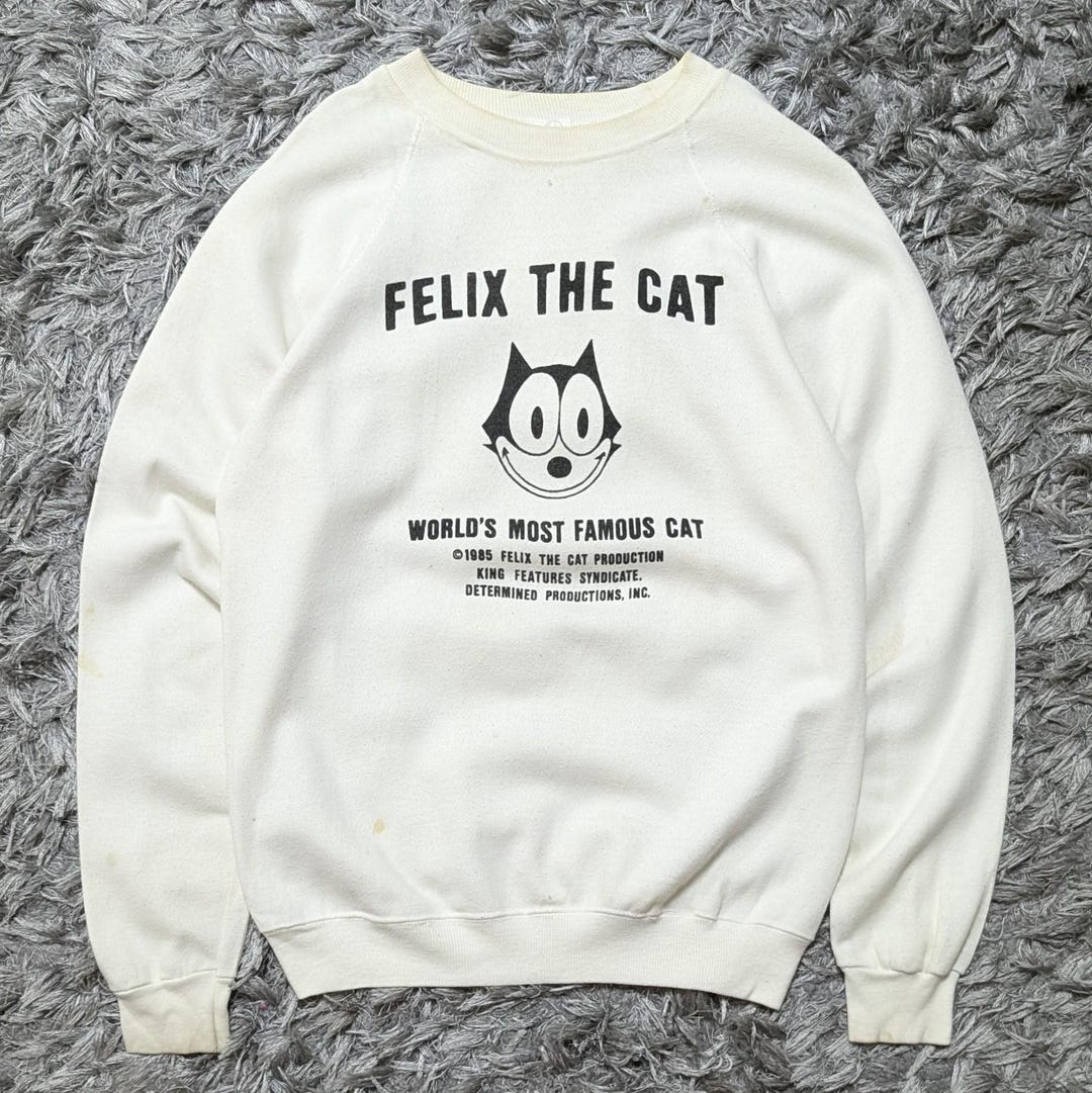 Vintage Levis X Felix the Cat Sweatshirts 1985 Classic Collection ...