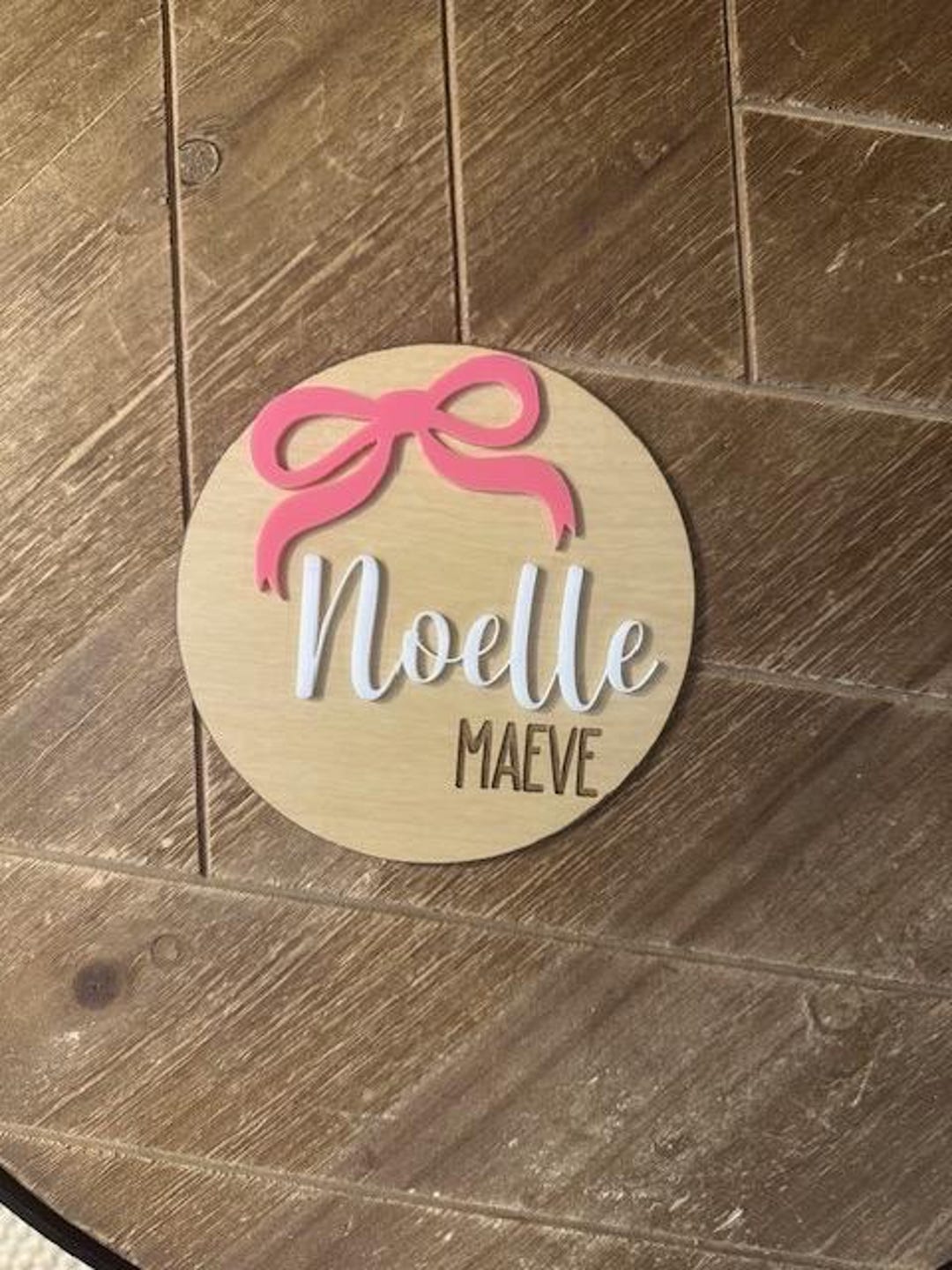 Custom Baby Birth Announcement Sign, Wooden Birth Announcement ...