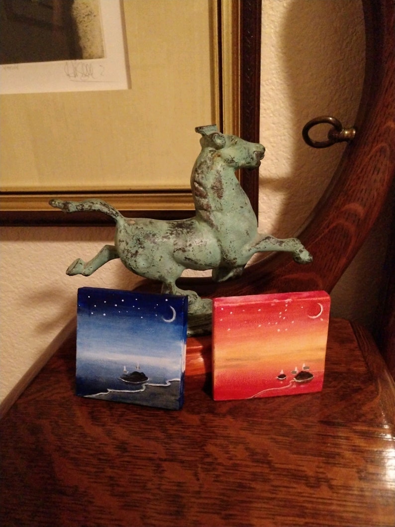 Mini Seascape Originals by Neal Cronic - Etsy