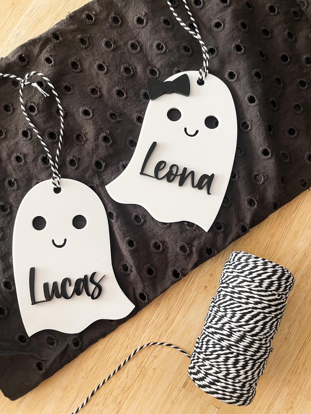 Ghost Boo Bag Tags for Halloween - Etsy