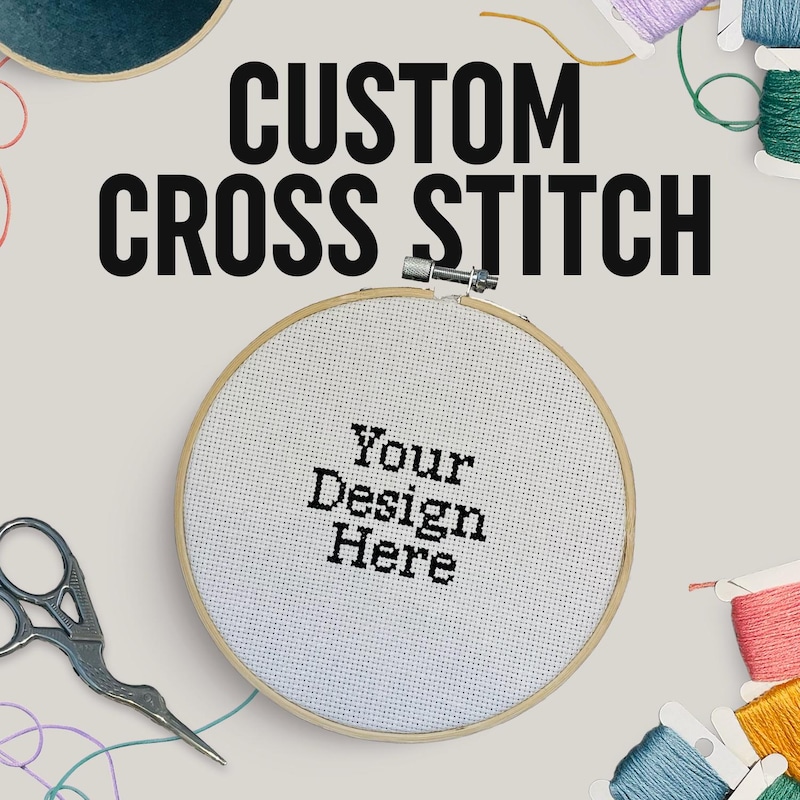 Cross Stitch Kit Sign - Etsy
