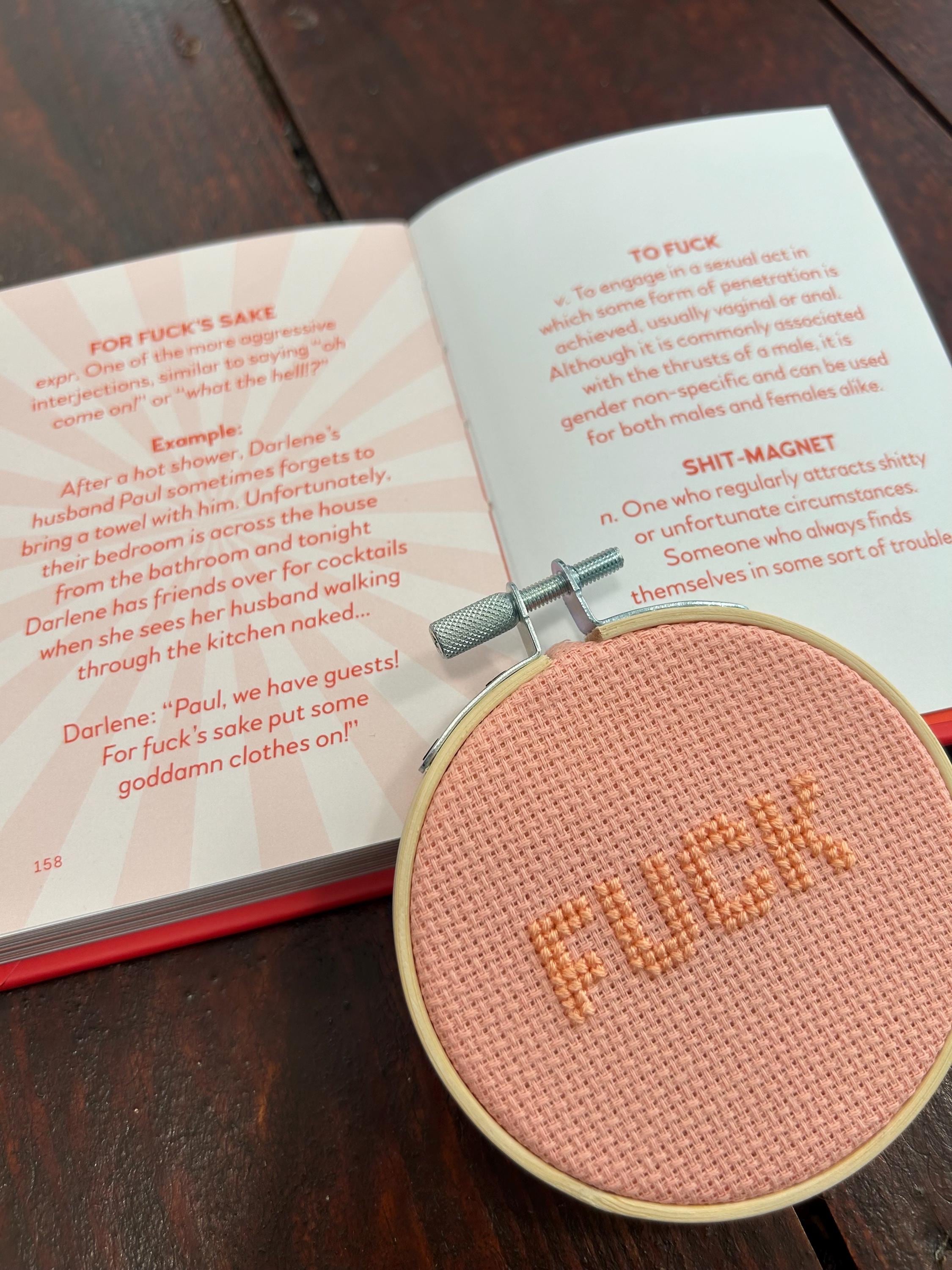 Hidden Swear Word Cross Stitch - Etsy
