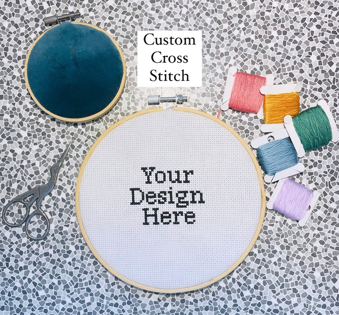 Bespoke Custom Design Cross Stitch - Etsy