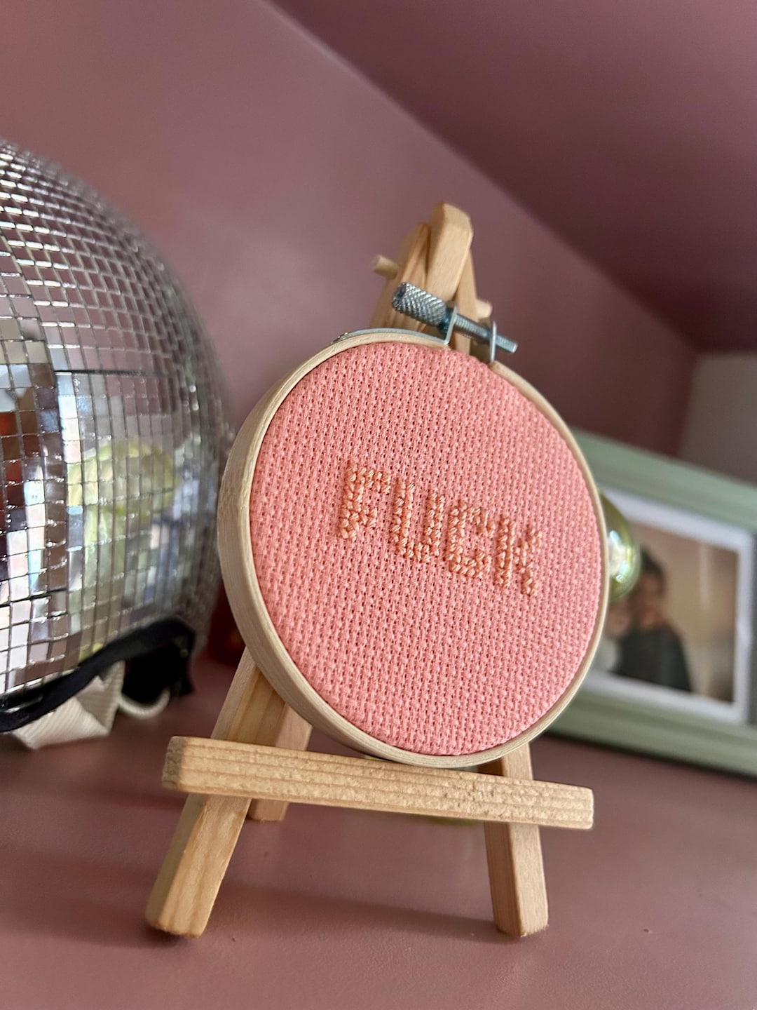 Hidden Swear Word Cross Stitch - Etsy