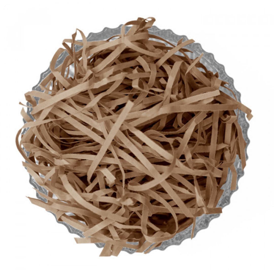 Manilla Shredded Kraft Paper, 1 KG BAG of Natural Manilla Shredded ...