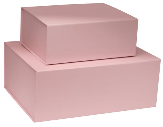 Baby Pink Magnetic Gift Boxes Available in 2 Box Sizes - Etsy UK