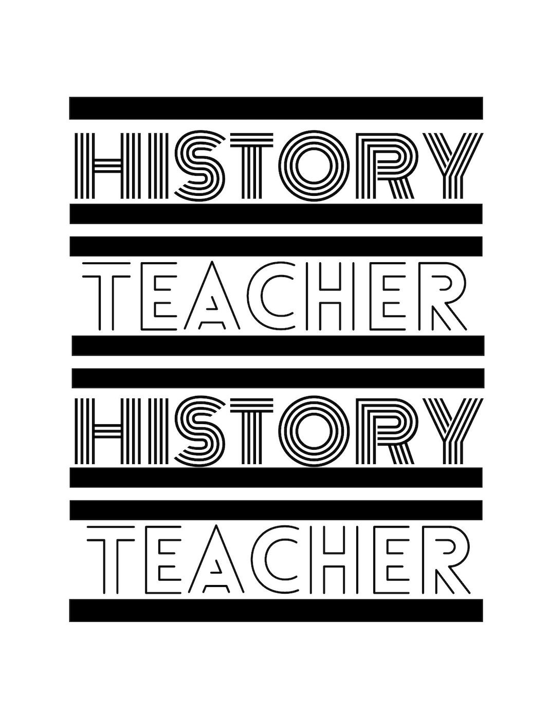 History Teacher Svg Download Etsy