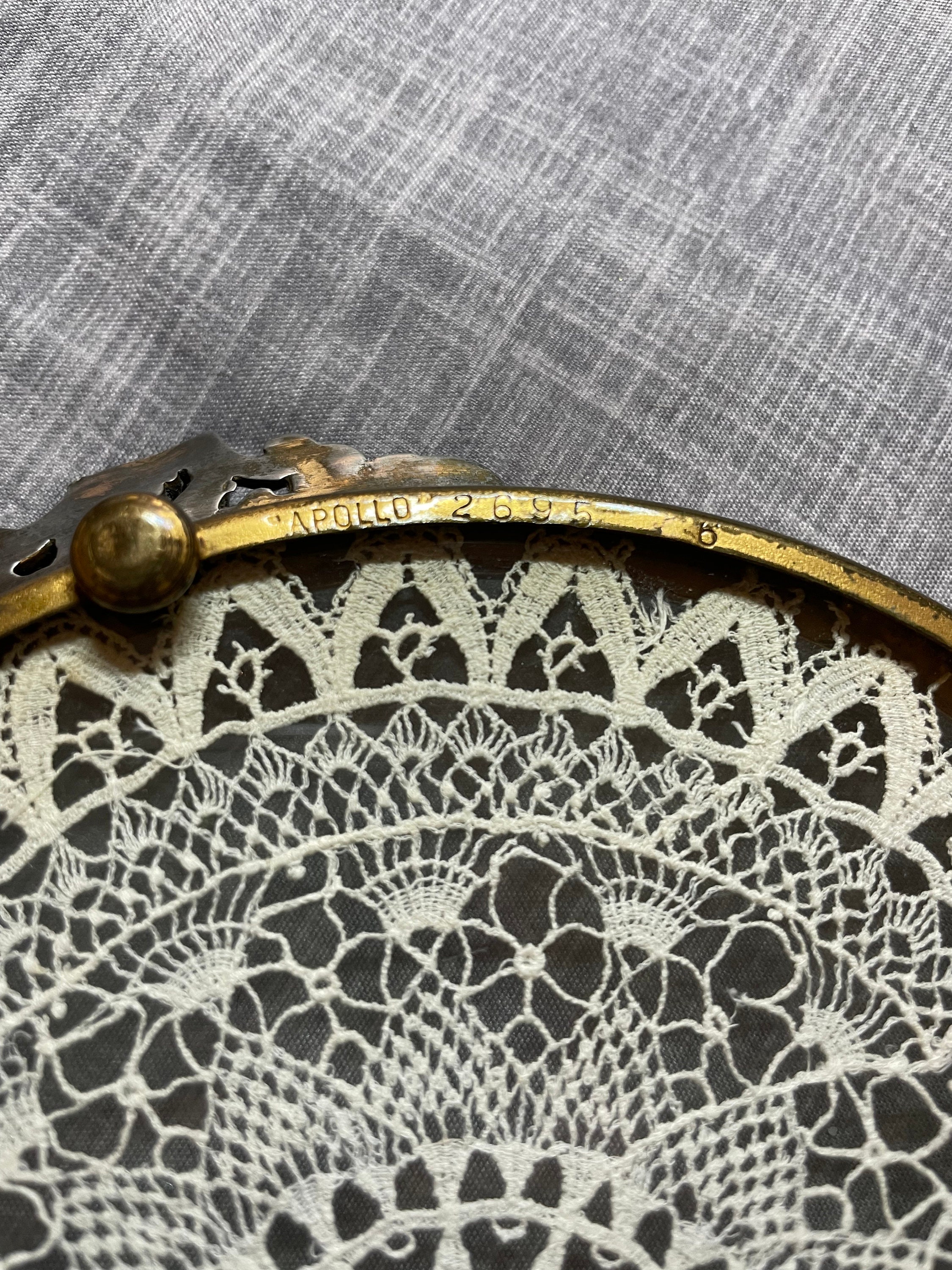 Antique Apollo Vanity Tray W/original Lace Insert 2695/6 - Etsy