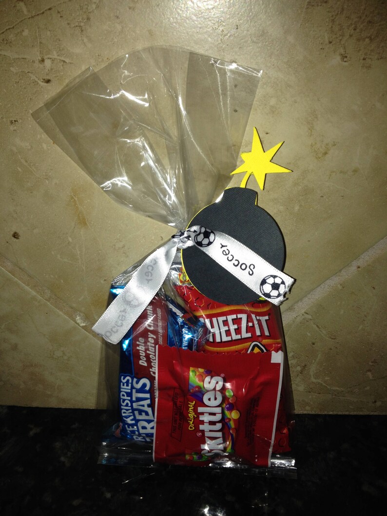 Team Themed Snacks Soccer, Basketball, Cheerleading - Etsy