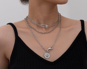 Closing Pin Necklace - Etsy