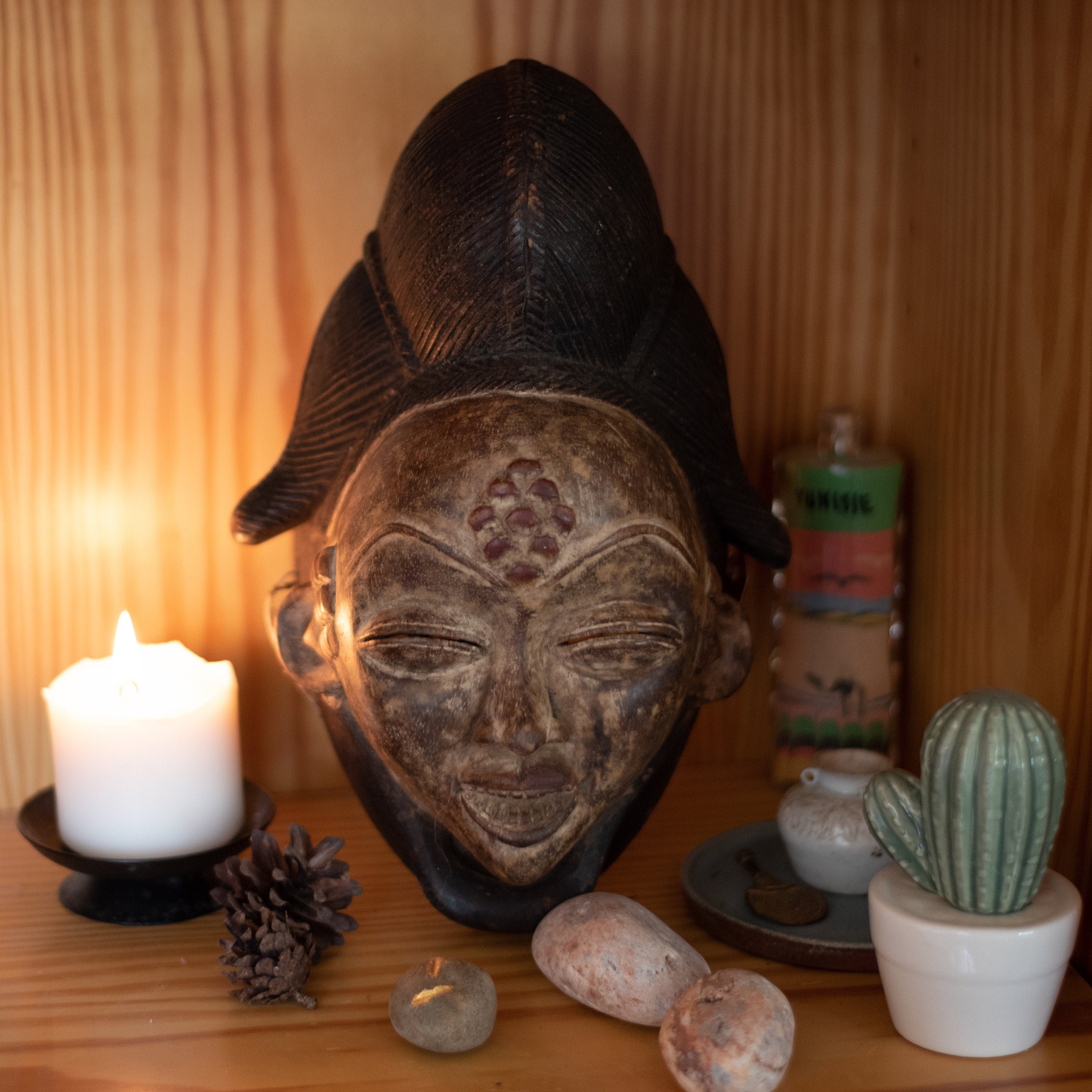 Punu Mask punu African Art Sculpture Tribal Art punu - Etsy