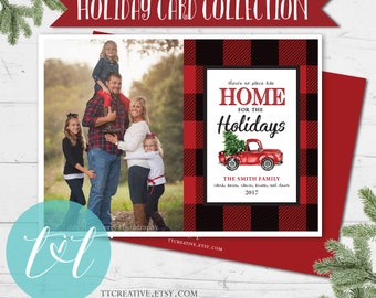 Buffalo Plaid HOLIDAY PARTY INVITE Plaid Christmas Party | Etsy