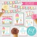 ICE CREAM Birthday Party Favor Tags 1.75 X 3.5 - Etsy