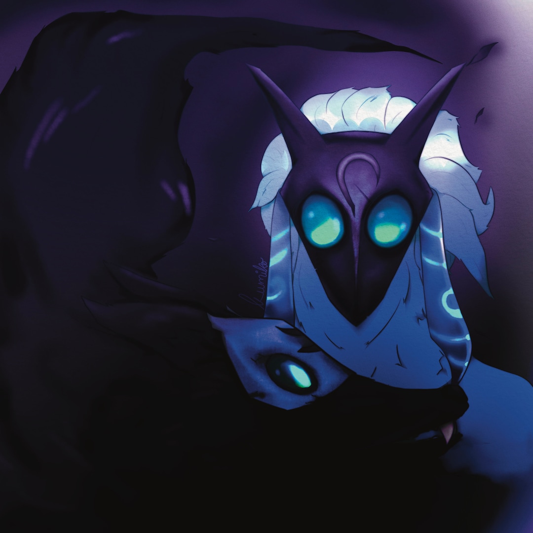 Kindred League of Legends Fanart Print - Etsy
