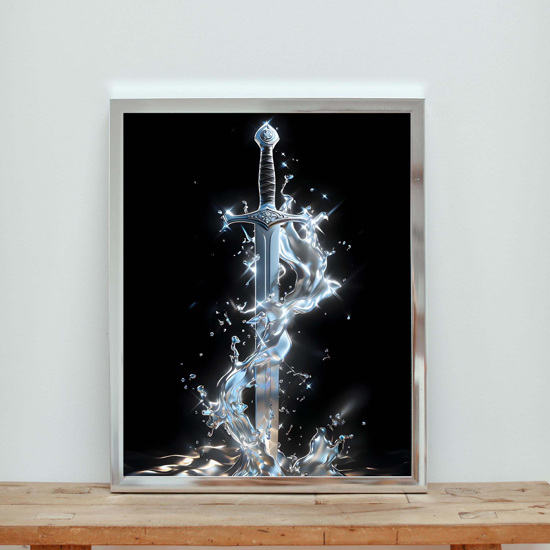Quicksilver Book Digital Wall Art | Kingfisher - Etsy