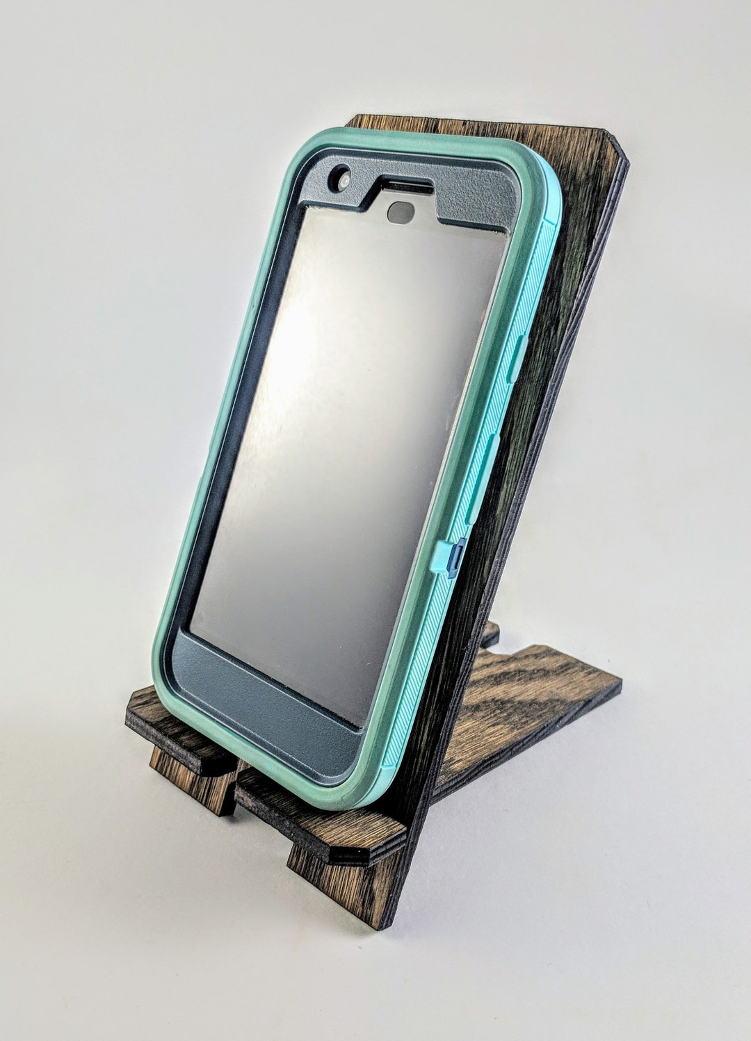 Wooden Phone Stand and Charging Dock - Etsy