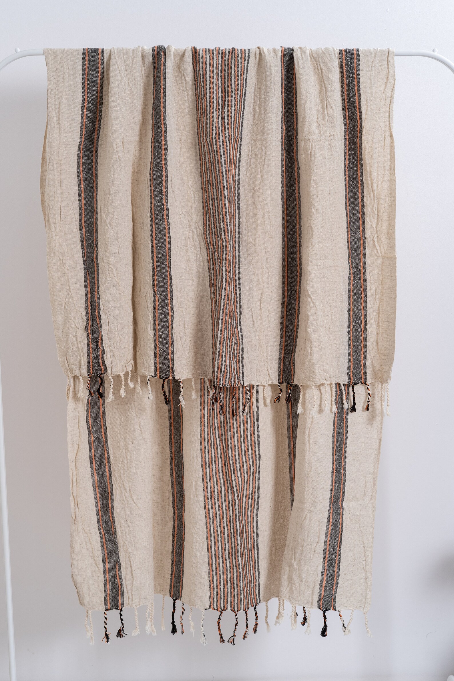 Linen Turkish Towel Boho Table Throw Turkish Throw Blanket - Etsy