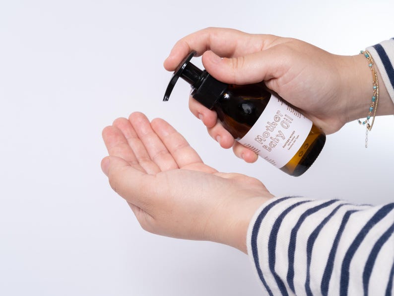 Natural %100 Handcrafted Baby Oil, Mother & Baby Skin Care Oil, Post ...