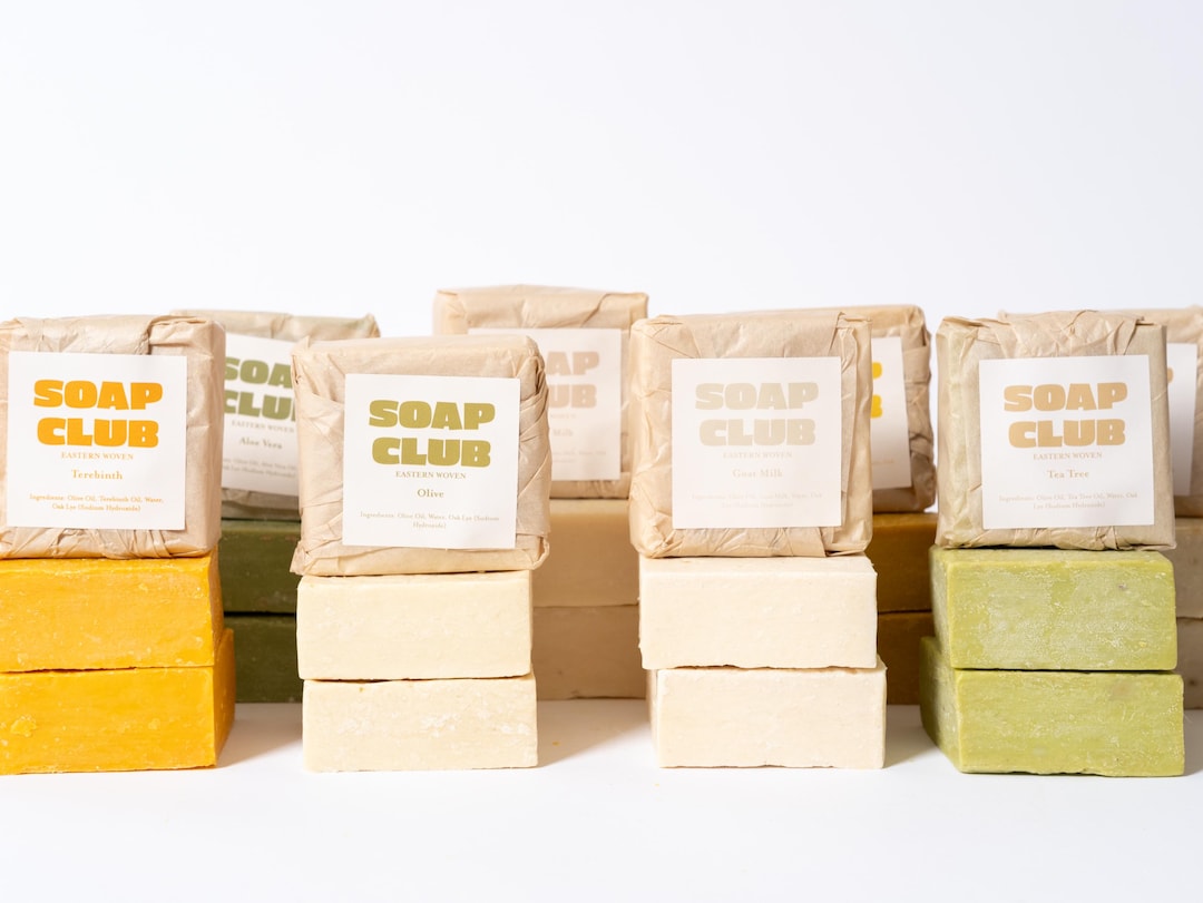 Handmade Natural Soap Set, Minimal Ingredients Turkish Soap, Self Care ...
