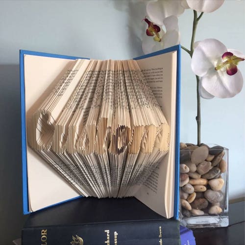 Read Folded Book Art the Perfect Gift for the Avid Reader - Etsy