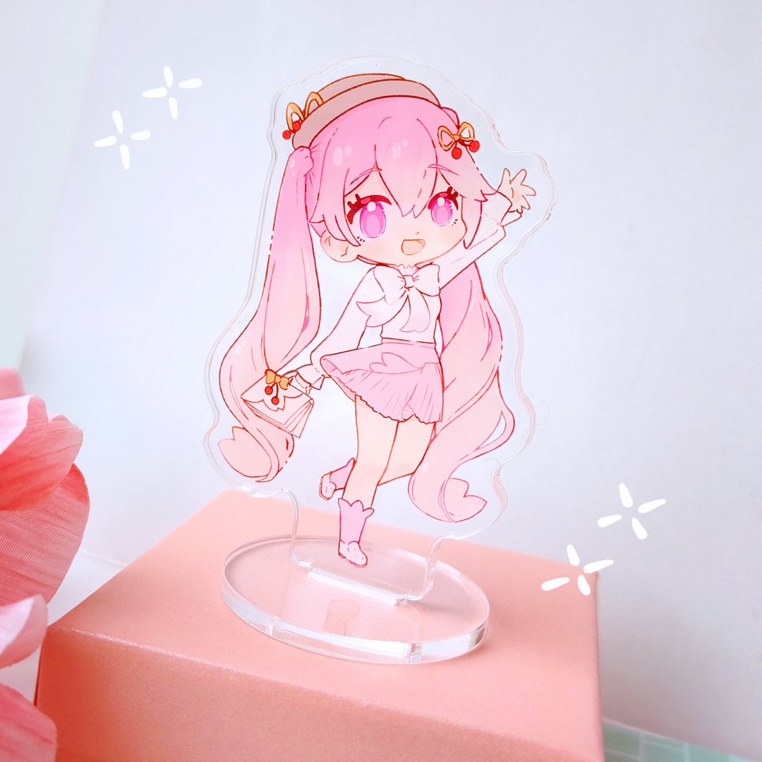 Vocaloid - Sakura Miku Standee - Etsy