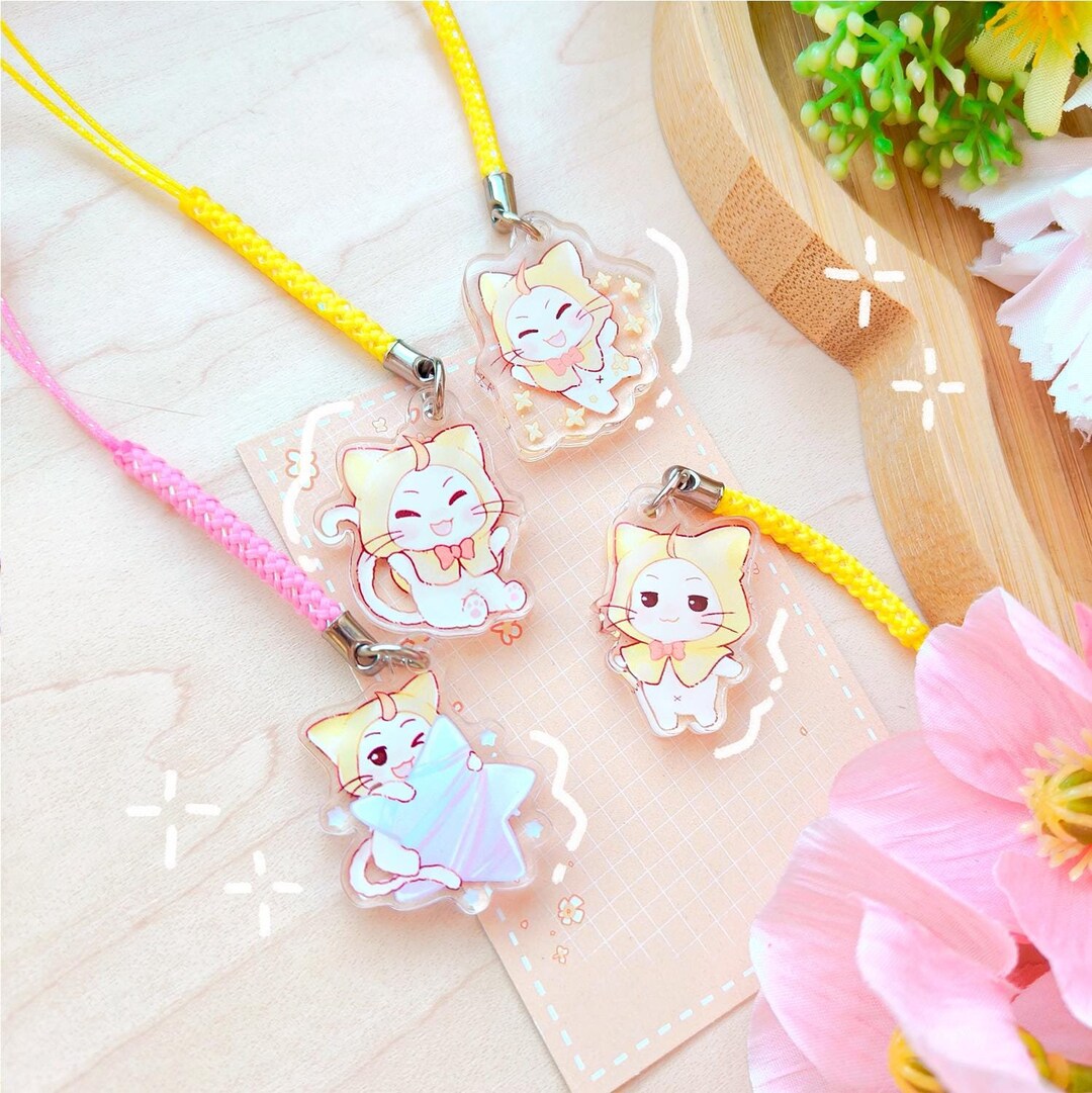 Infinity Nikki - Mini Momo Acrylic Charms - Etsy