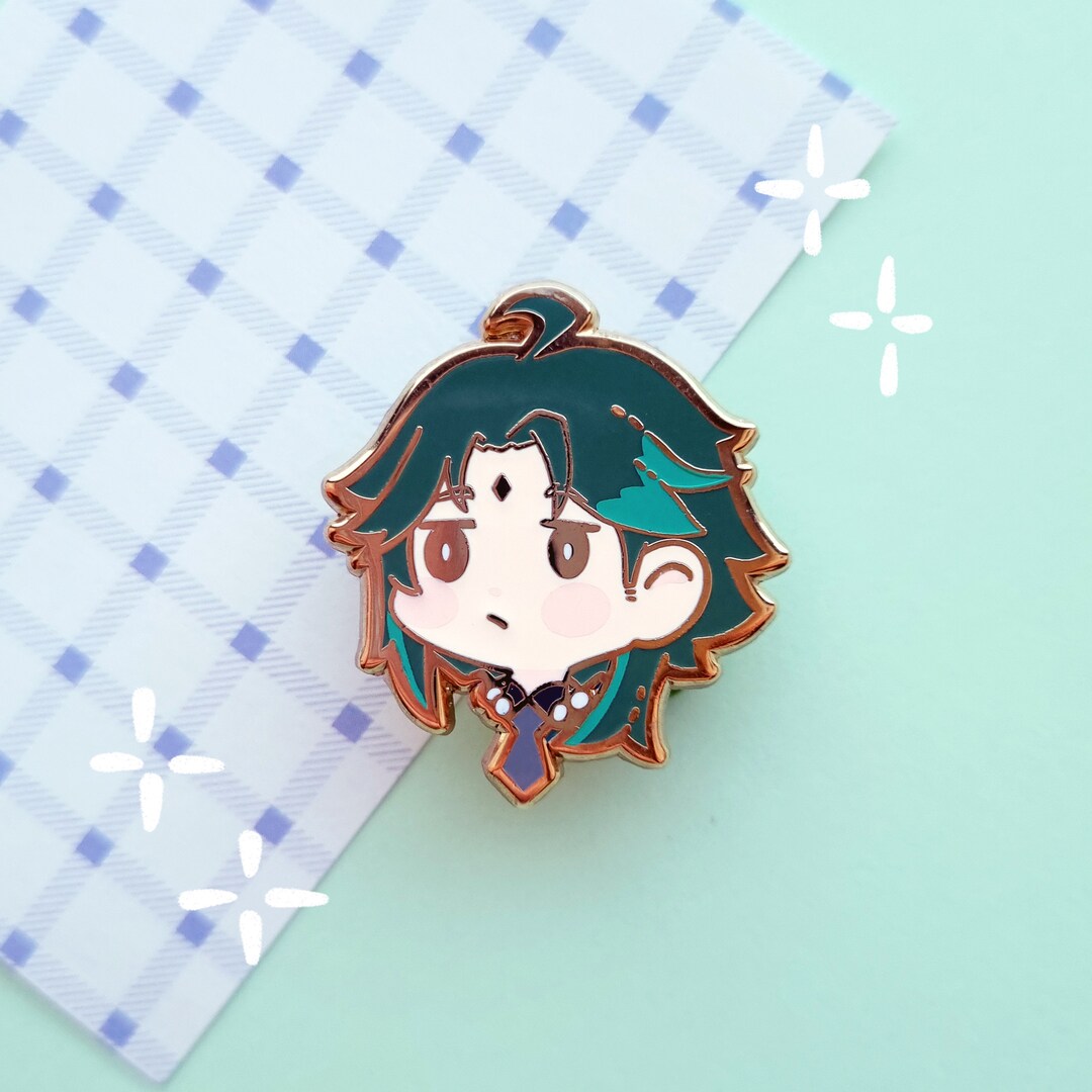 Genshin Impact - Chibi Xiao Enamel Pin - Etsy