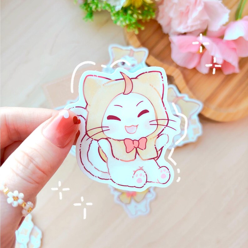 Infinity Nikki - Momo Matt Vinyl Sticker - Etsy