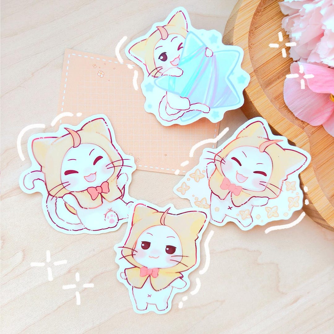 Infinity Nikki - Momo Matt Vinyl Sticker - Etsy