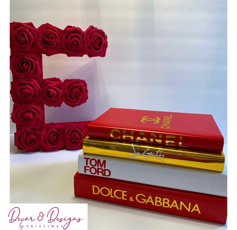 Floral Rose Letter - Etsy