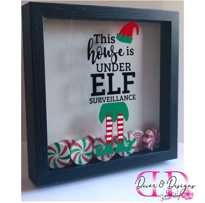 Holiday Themed Shadow Box | Etsy