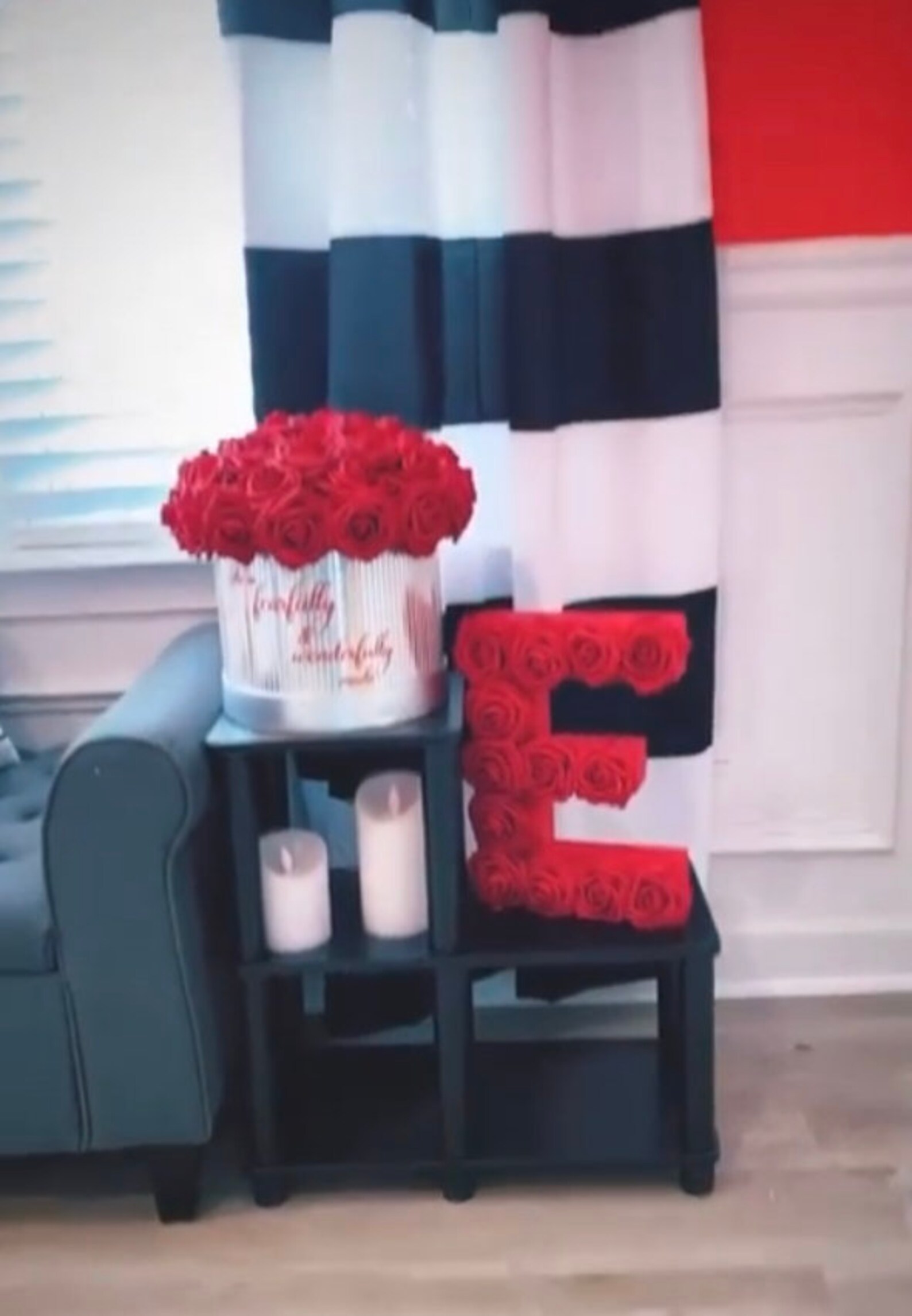 Floral Rose Letter - Etsy