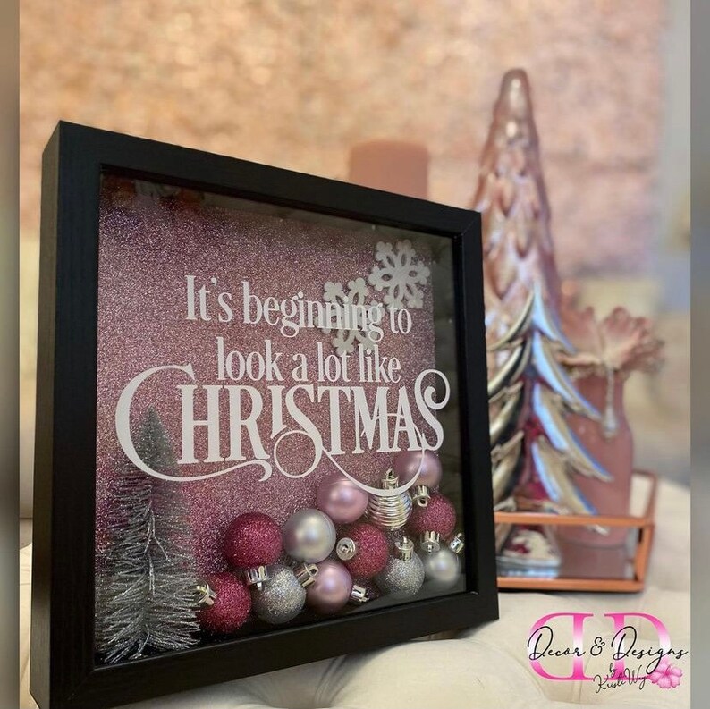 Holiday Themed Shadow Box | Etsy