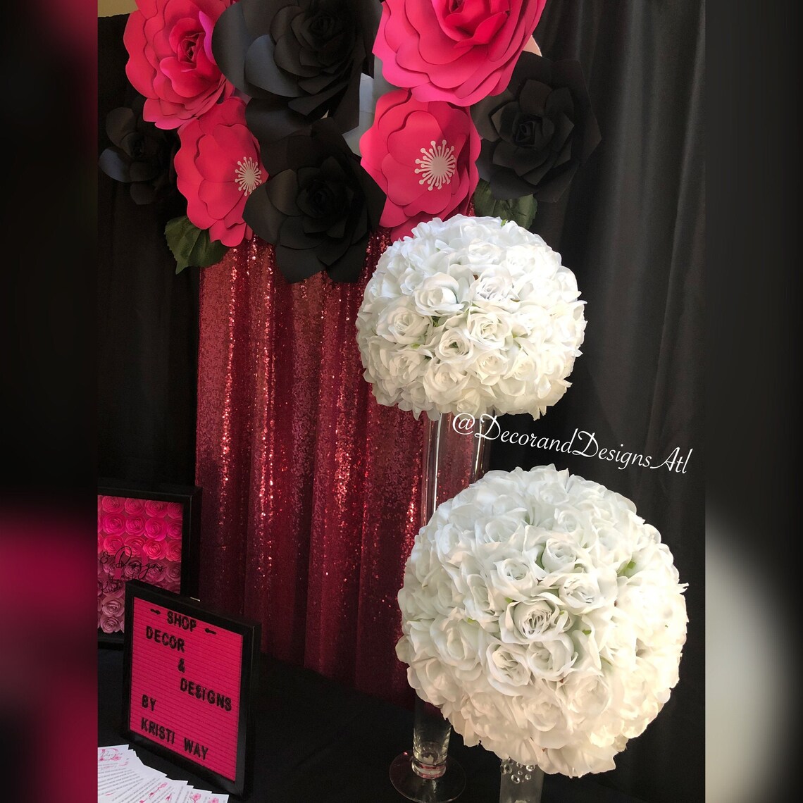 Silk Floral Centerpiece Topper - Etsy