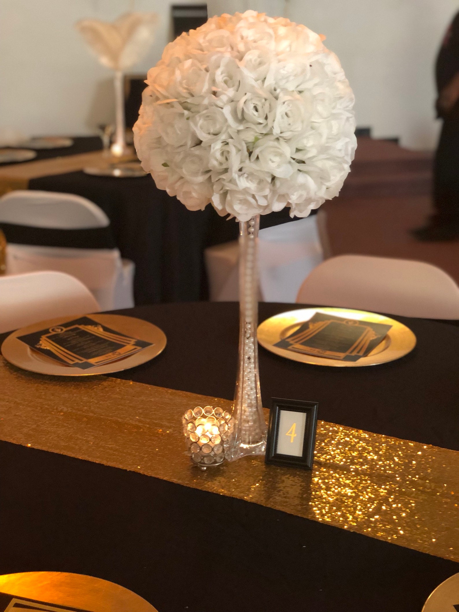 Silk Floral Centerpiece Topper - Etsy