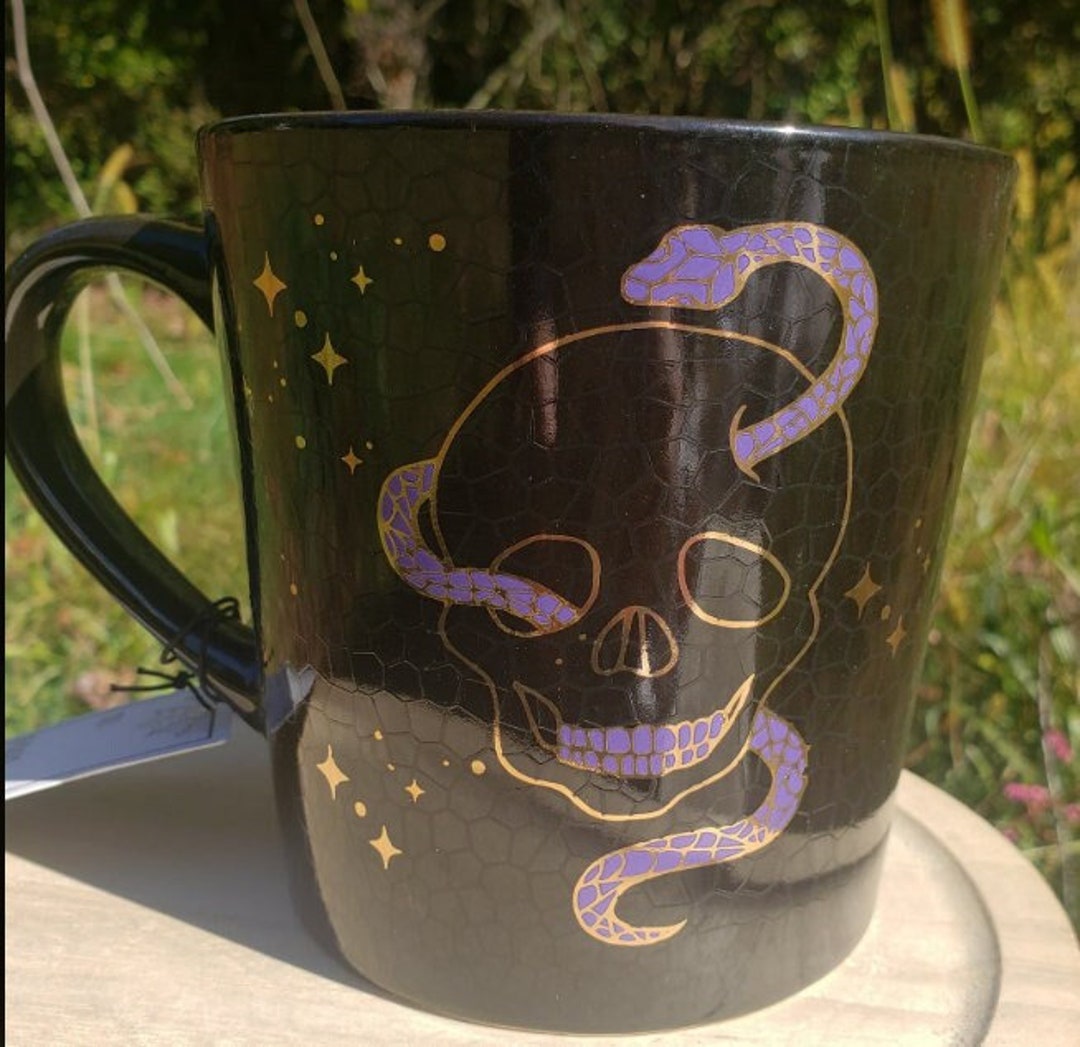Skull and Snake Mug - Etsy