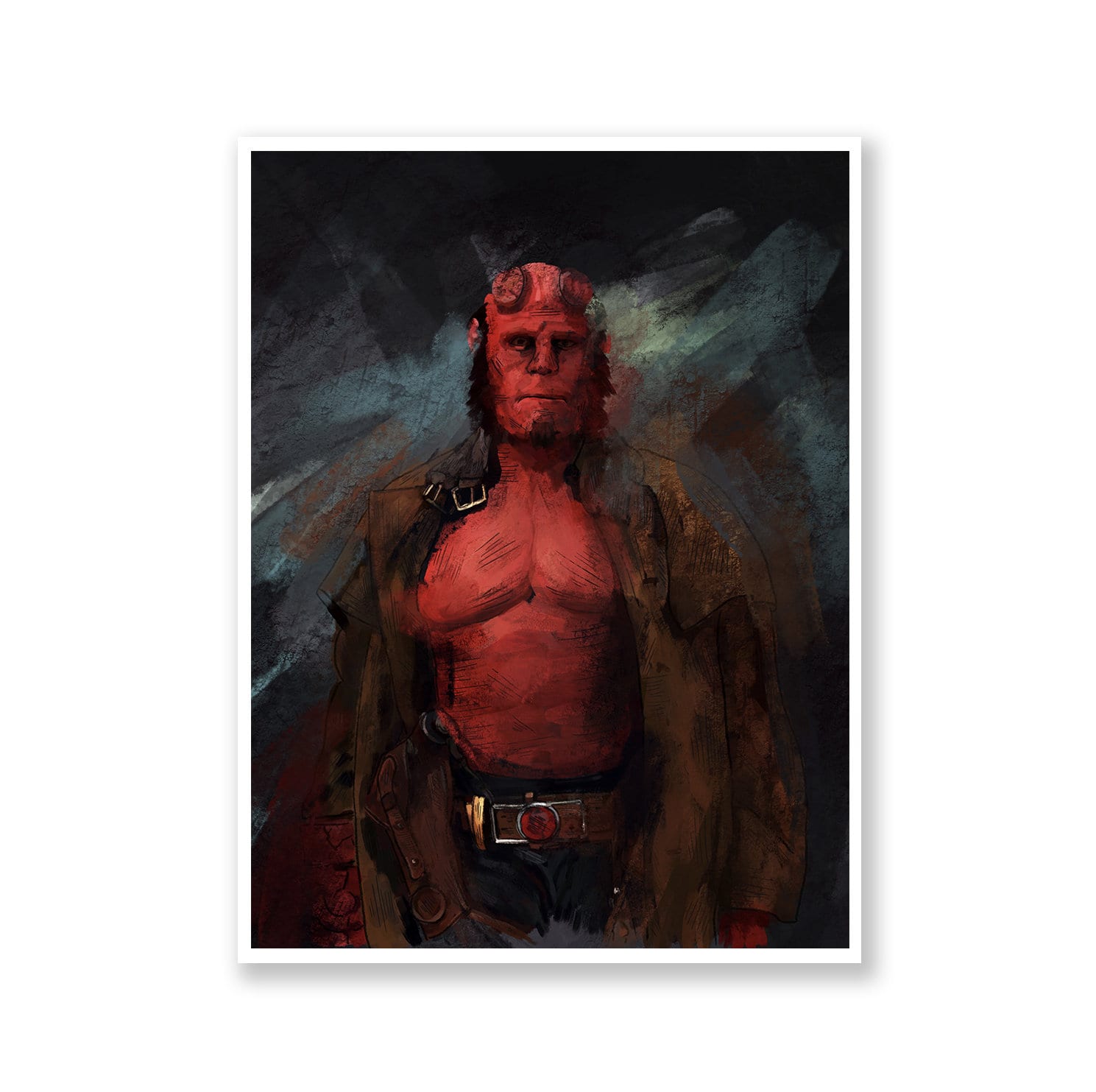 Ron Perlman Hellboy Makeup