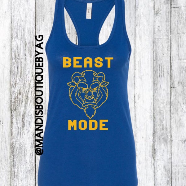 Beast Mode Tank Top - Etsy