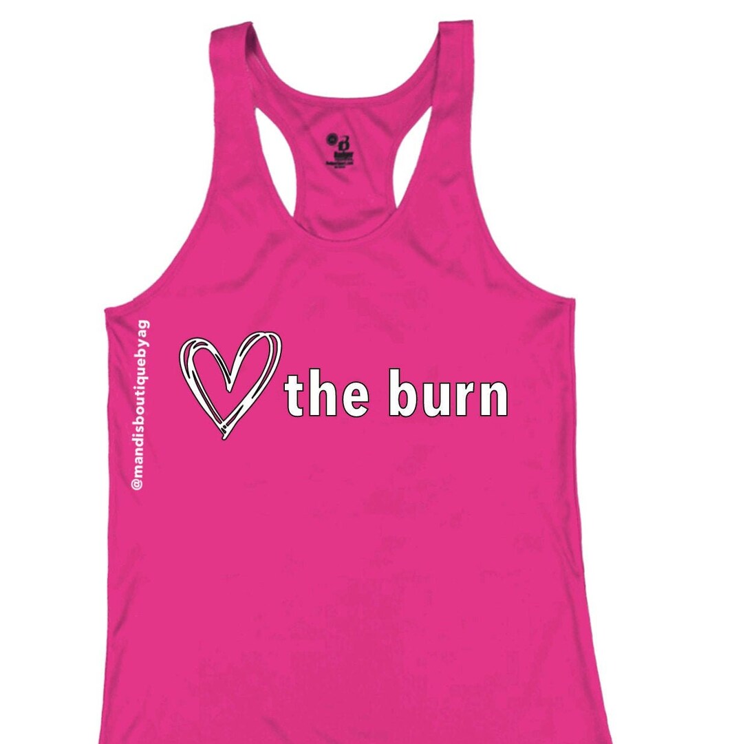 Feel the Burn Tanks Various Styles - Etsy