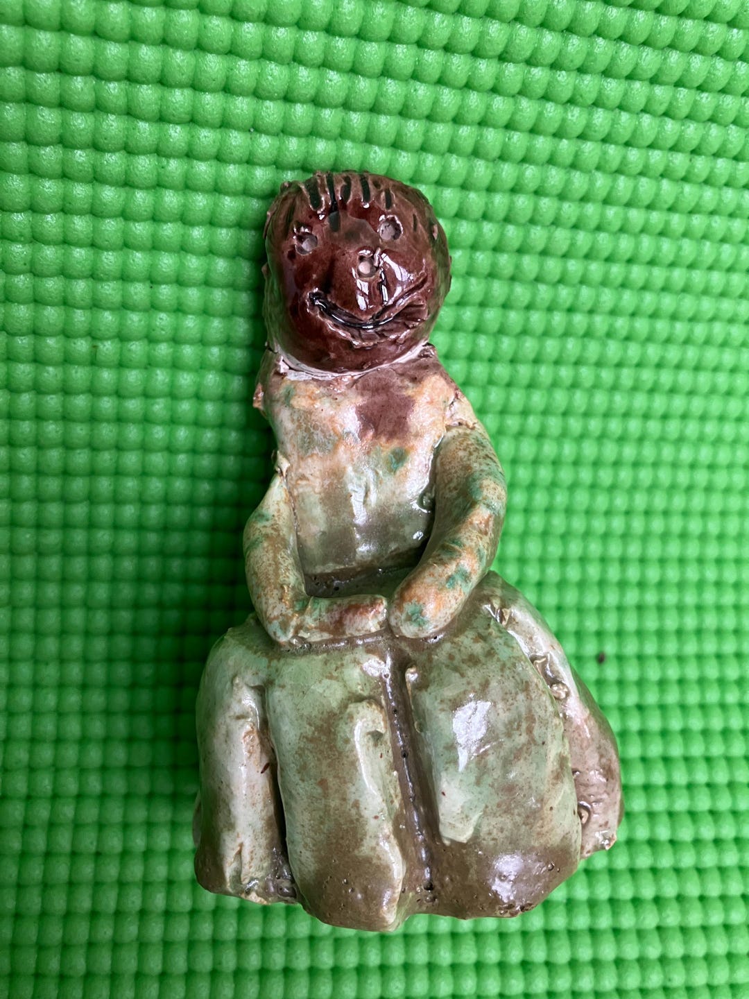 Weird and Ugly Clay Sculpture Handmade Art Art Art Project Little Girl ...
