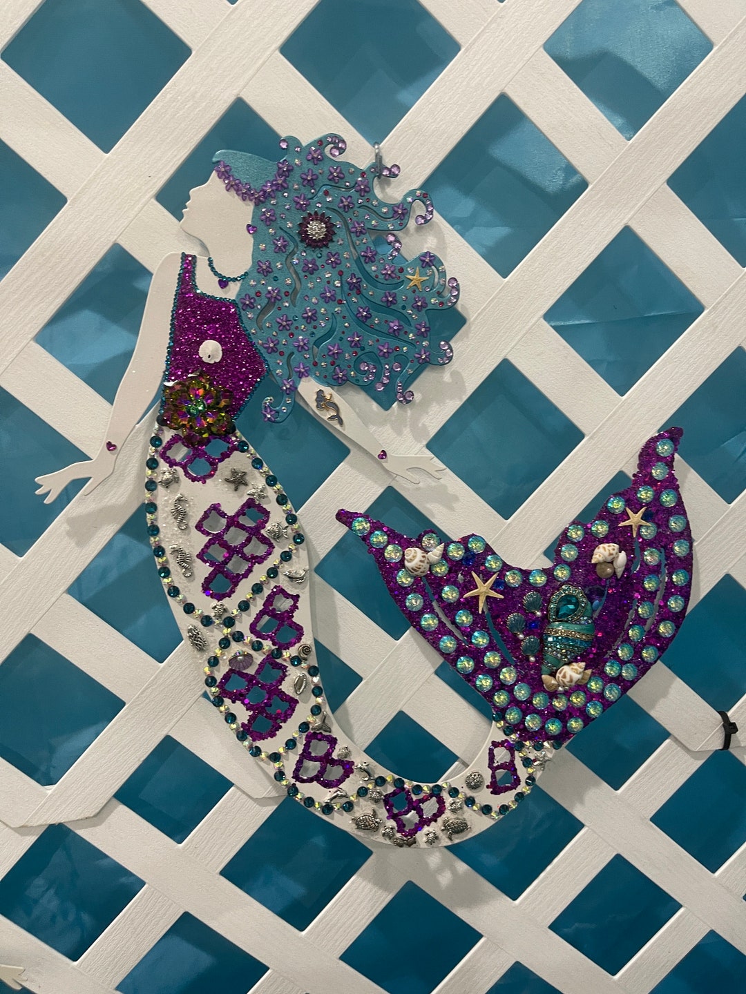 Wow Another Beautiful Mermaid and Rhinestones, Rhinestone, Rhinestone ...