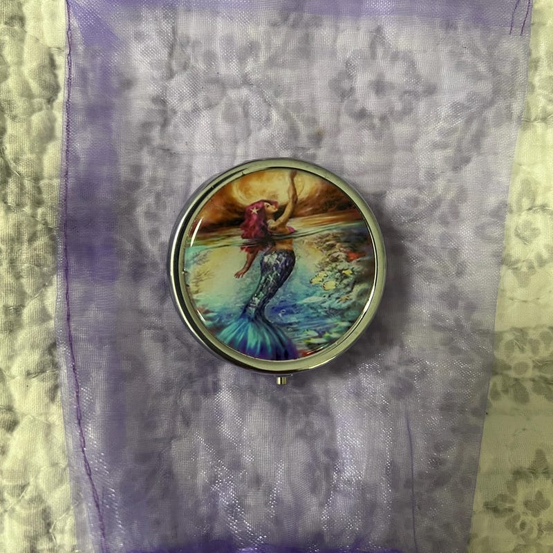 Mermaid Pill Case - Etsy
