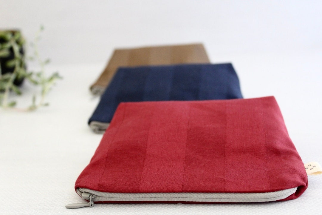 Upcycled Fabric Coin Purse With Inside Pocket, Handmade and Sustainable ...