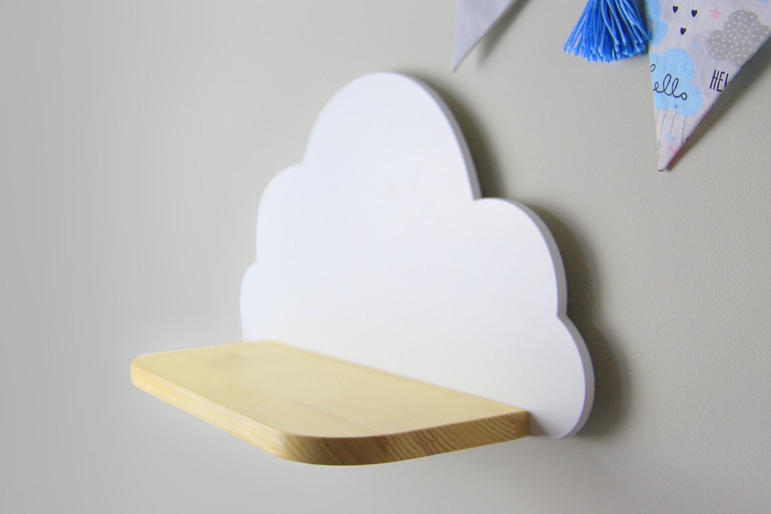 Wooden Cloud Shelf Floating Shelf Cloud Shelf for Baby - Etsy