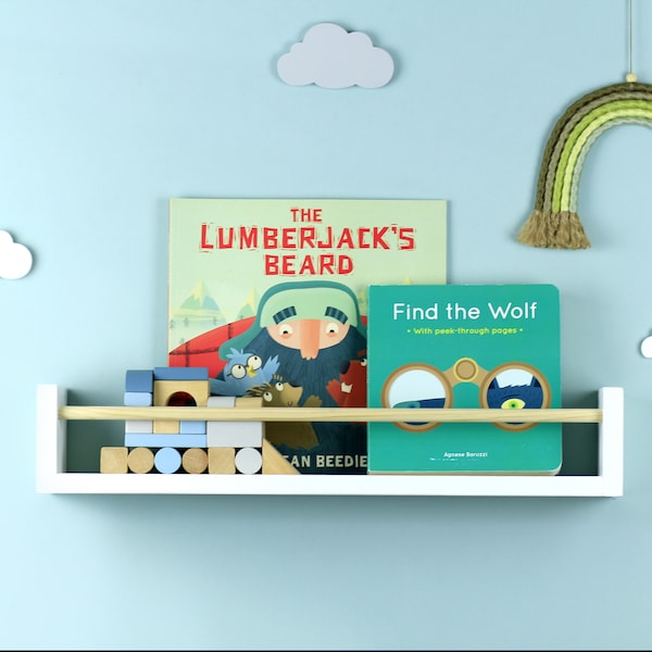 Kids Book Rack - Etsy