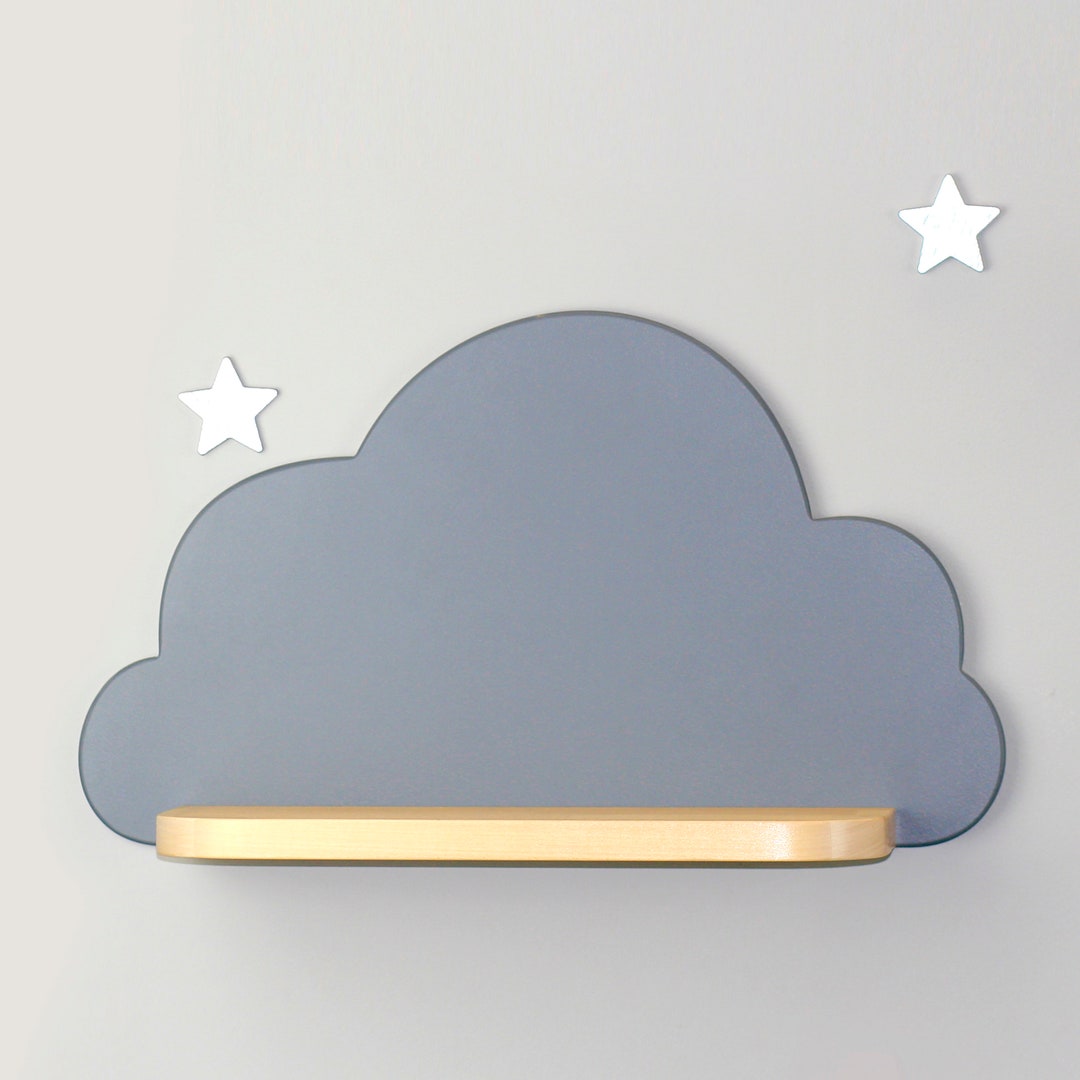 Cloud Shelf, Kids Room, Cloud Shelf, Shelf for Baby, Baby Room ...