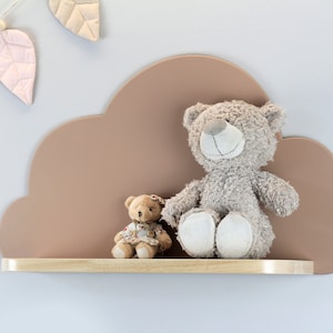 Set of 3 Cloud Shelf, Wooden Cloud Shelf, Shelf for Baby, Cloud Shelf ...